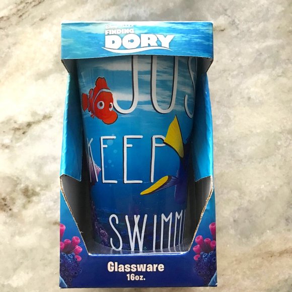 Disney | Dining | Disney Pixar Finding Dory Nemo 6 Oz Glass Cup Just ...